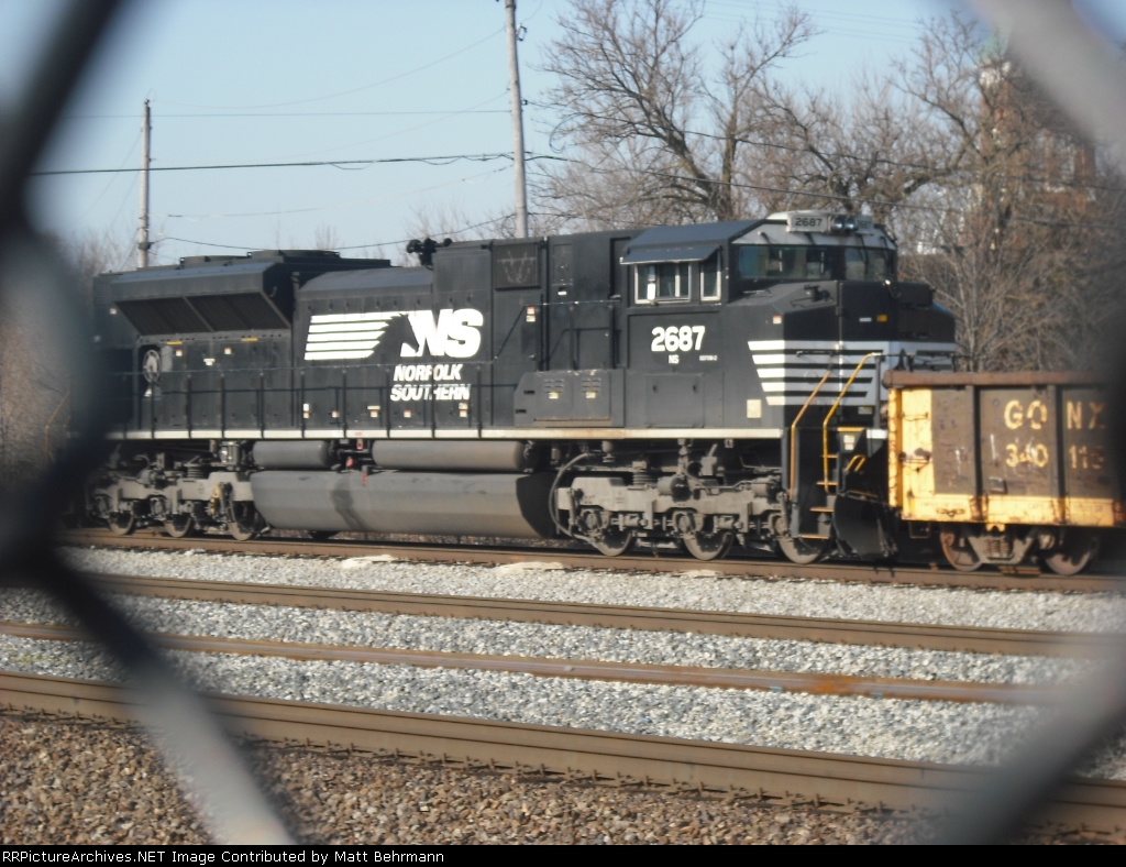 Tied down Nucor train